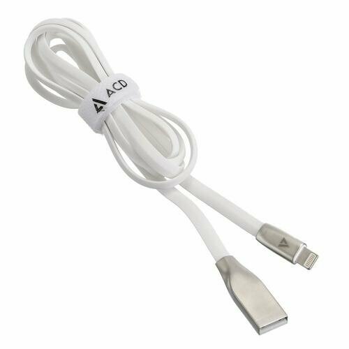 ACD Кабель USB соединительный USB A-Lightning ACD U922 ACD-U922-P5W, белый (1.2м) (ret)