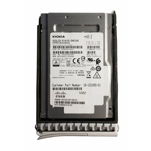 Жесткий Диск Cisco 16-101065-01 960Gb SAS 2,5" SSD