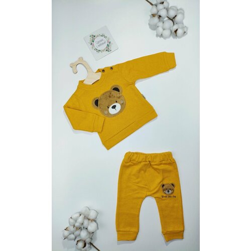 Комплект одежды , размер 18-24 месяцев, желтый