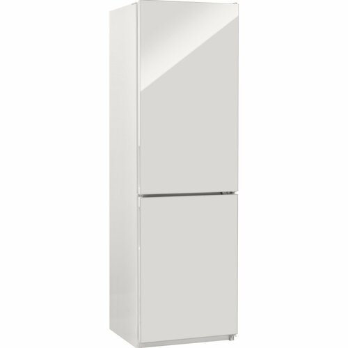 Холодильник NORDFROST NRG 162NF W двухкамерный, белый (стекло), No Frost в МК, 310 л