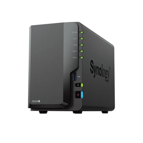 Накопитель сетевой (NAS) Synology DS224+, черный