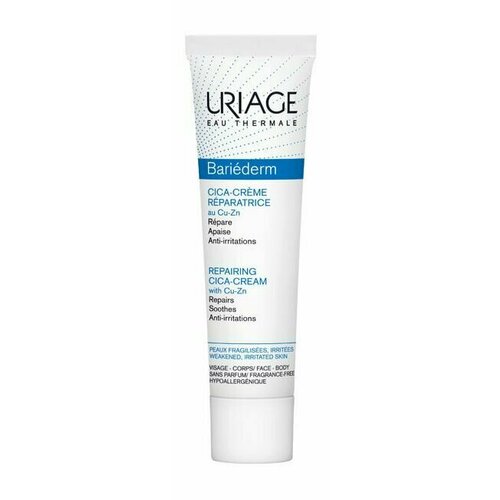 Крем для тела с медью и цинком 15 мл Uriage Bariederm-Cica Cream with Copper-Zinc