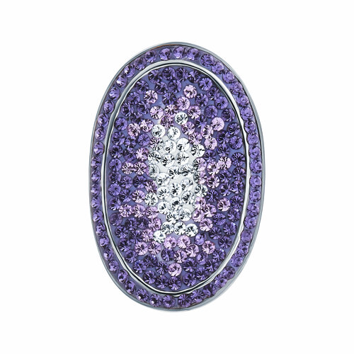 Подвеска ELEMENT47, серебро, 925 проба, фианит