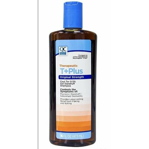 T/GEL Quality Choice Therapeutic T+Plus Original Strength Coal Tar 0.5% Шампунь от псориаза, перхоти, себореи и дерматита