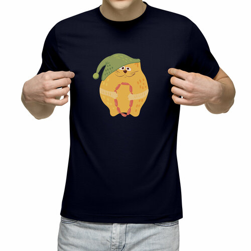 Футболка Us Basic, размер 2XL, синий