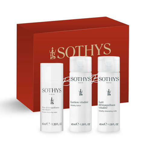 Sothys, Набор косметики: мицеллярная вода, молочко, тоник