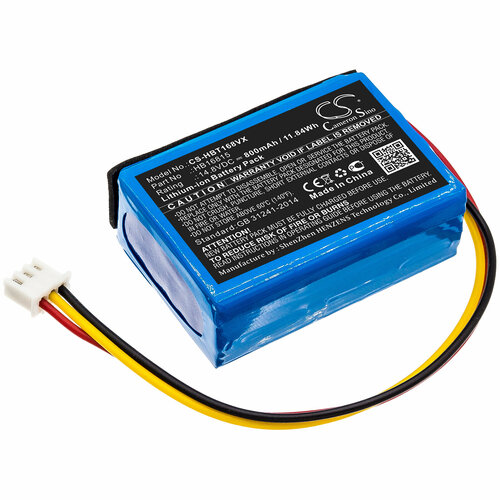 Аккумулятор CS-HBT168VX для пылесоса HOBOT 168, 188, 198, 268, 288 14.8V 800mAh / 11.84Wh