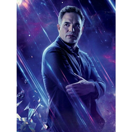 Плакат, постер на холсте Avengers: Endgame Collection /Мстители: Финал/Халк/искусство/арт/абстракция/творчество. Размер 42 на 60 см