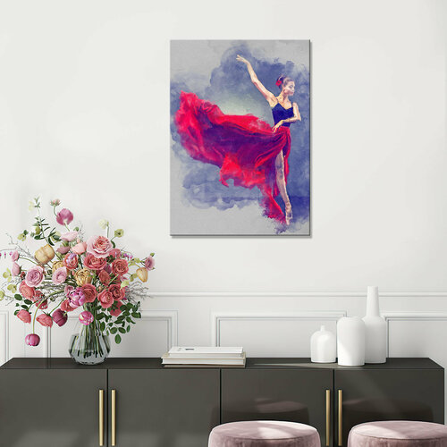 Интерьерная картина на холсте - Девушка Танцовщица 60х80