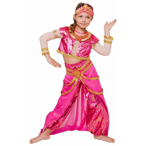 Детский костюм Восточной принцессы в розовом Pug-11