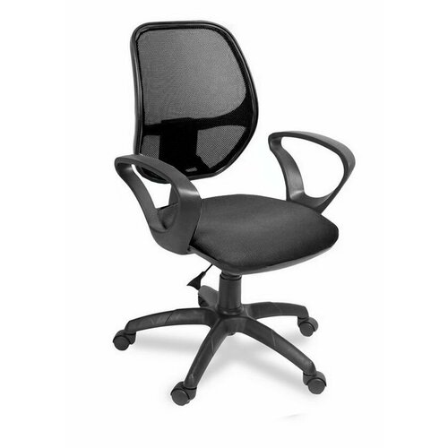 Компьютерное офисное кресло Мирэй Групп Марс чарли синхро, Ткань, Черное