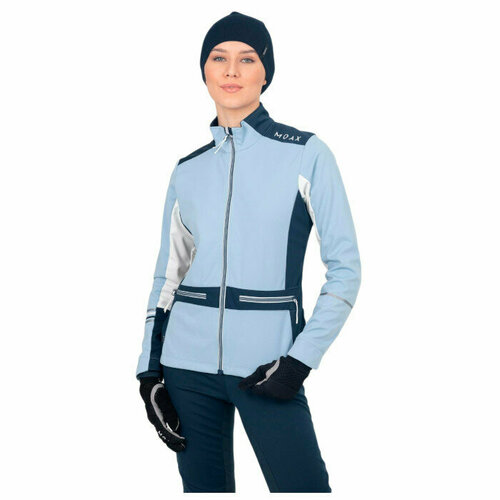 Куртка спортивная MOAXSPORT, размер XS, голубой