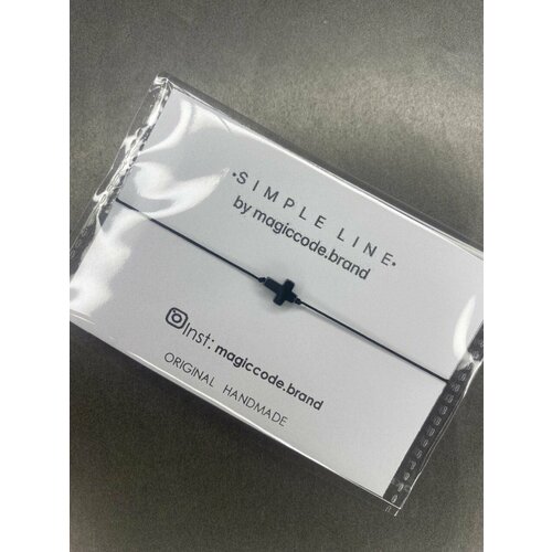 Жесткий браслет magiccode.brand, 1 шт., размер one size, черный, серый