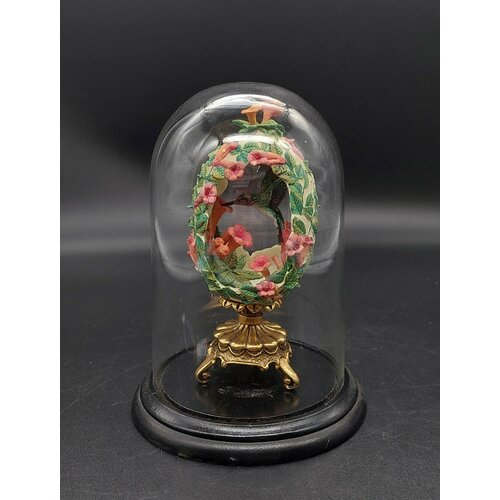 Статуэтка в форме яйца "Колибри" из серии "House Of Faberge", The Franklin Mint