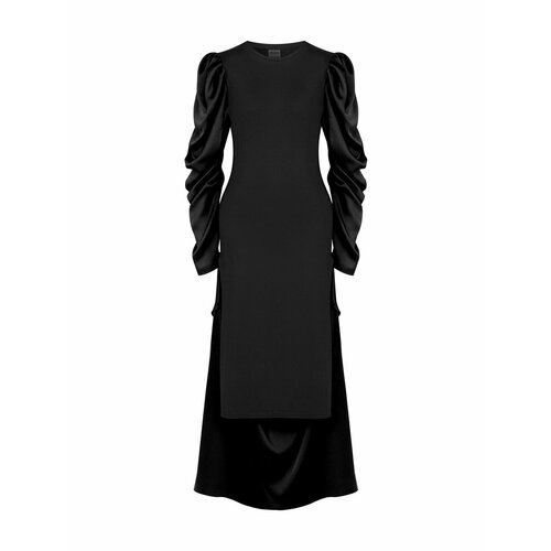 Платье MUUS, размер 48, черный