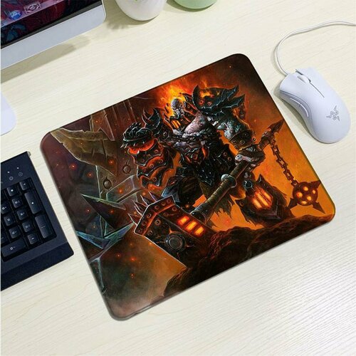 Коврик игровой компьютерный для мыши 350х300х3мм World of Warcraft