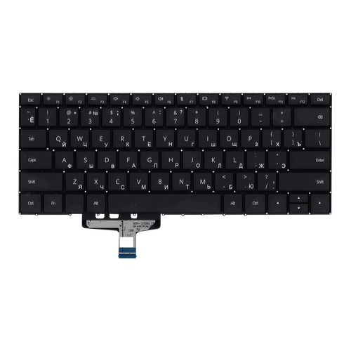 Клавиатура для ноутбука Huawei MateBook 13 2020 черная