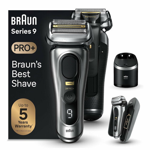 Электробритва Braun 9577cc Series 9 Pro+, Silver