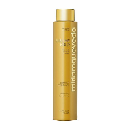 Кондиционер для сияния сухих, тусклых и поврежденных волос с золотом / Miriamquevedo Sublime Gold Luminous Conditioner