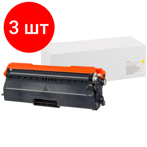 Комплект 3 штук, Тонер-картридж Retech TN-421Y жел. для Brother HL-L8260CDW