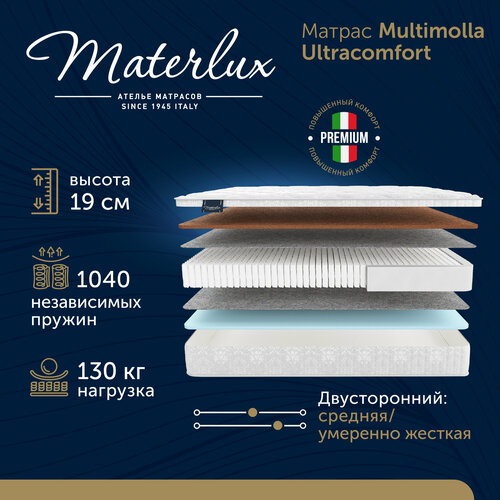 Матрас Materlux Multimolla Ultracomfort 125х210