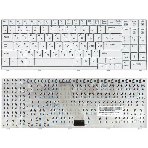 Клавиатура для LG LGW6 белая