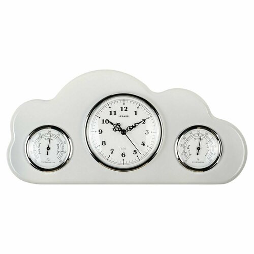 Часы/термометр/гигрометр (43*20*6см) HB-39535