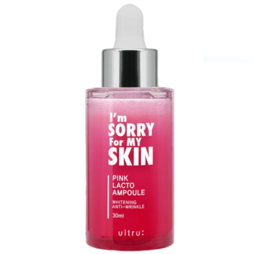 I'm Sorry For My Skin Сыворотка с пробиотиками – Pink lacto ampoule whitening anti-wrinkle, 30мл