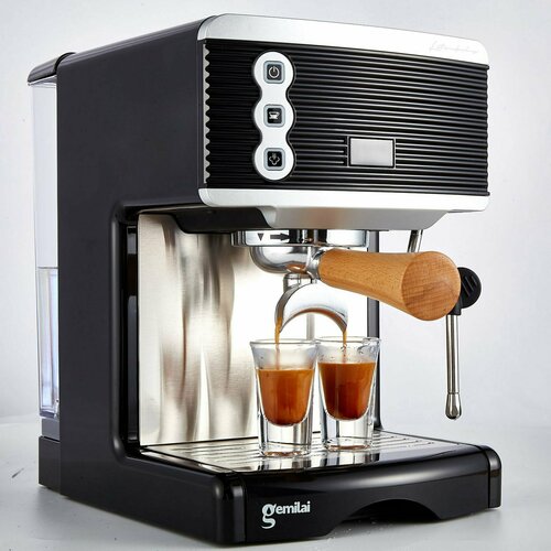 Gemilai CRM3601 Полуавтоматическая эспрессо-кофеварка для дома