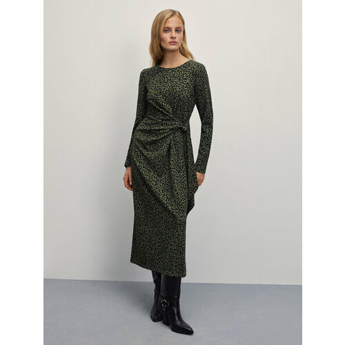 Платье Zarina, размер XS (RU 42)/170, зеленый