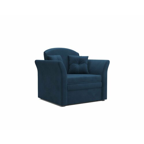 Кресло-кровать Малютка №2 Mebel-ars велюр Темно-синий Luna034