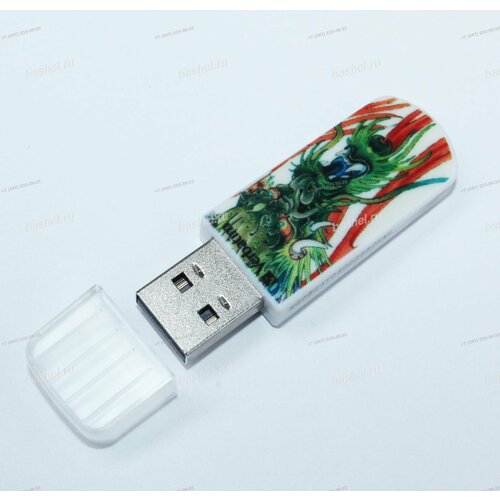 Накопитель Verbatim USB 2.0 8GB Mini Tattoo Edition Dragon