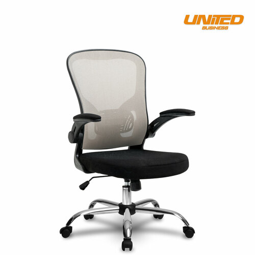 Кресло компьютерное UNITED SIMPLE, Light Gray
