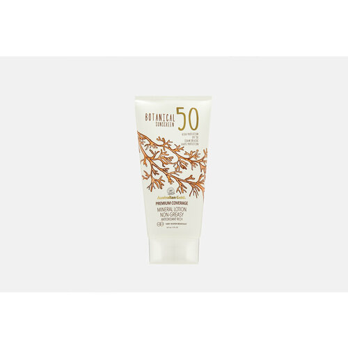 Солнцезащитный органический лосьон с фактором защиты SPF 50 Australian Gold Botanical Mineral Lotion / объём 147 мл