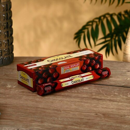 Благовония "Tulasi" 20 аромапалочек Шоколад (комплект из 16 шт)