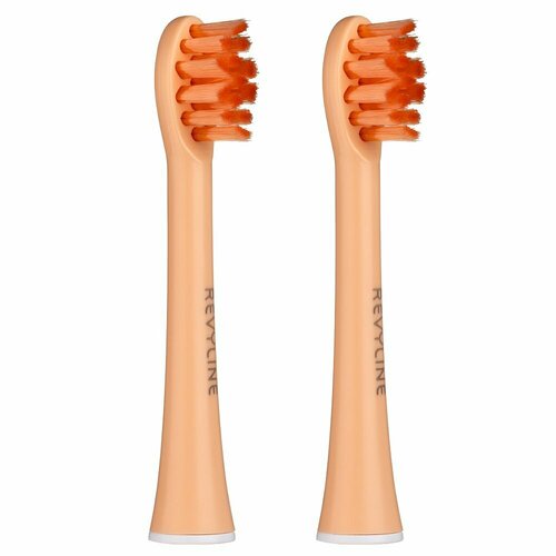 Сменные насадки для электрической зубной щетки Revyline RL 075 Special Color Edition Peach Fuzz, 2 шт.