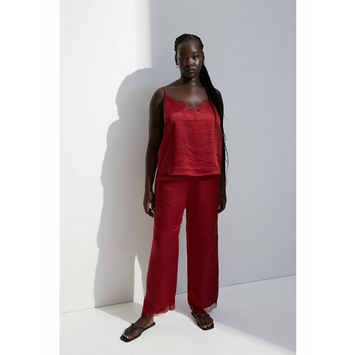 Пижама  H&M, размер S, бордовый