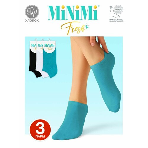 Носки MiNiMi, 3 пары, 3 уп., размер 39-41, мультиколор
