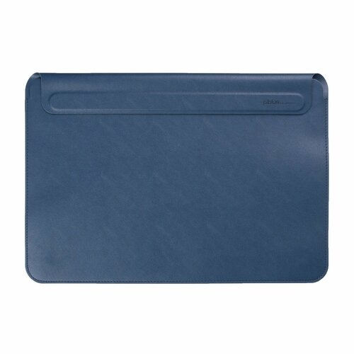 Чехол для ноутбука 14 дюймов Piblue кожаный / Синий
