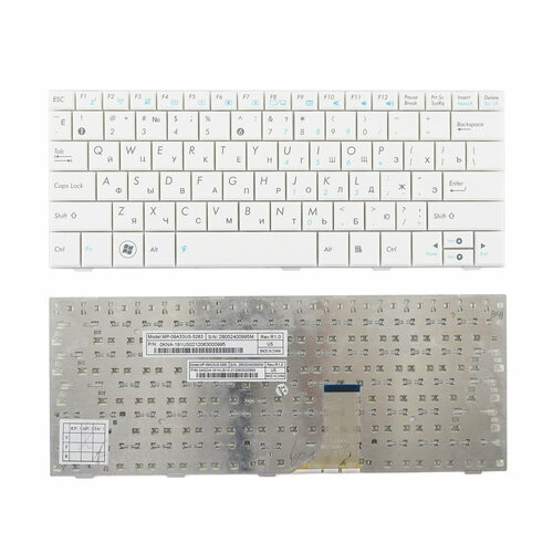 Клавиатура для ноутбука Asus 1005PEB