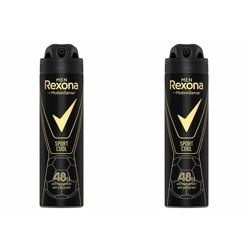 REXONA Дезодорант-спрей Sport Cool, мужской, 200 мл, 2 шт