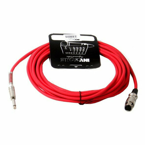 Кабель аудио 1xJack - 1xXLR Invotone ACM1005R 5.0m