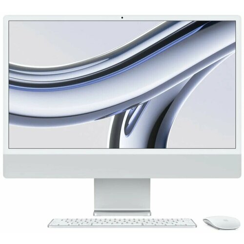 Моноблок Apple iMac 24" M3 8CPU 10GPU 8GB 256GB Silver