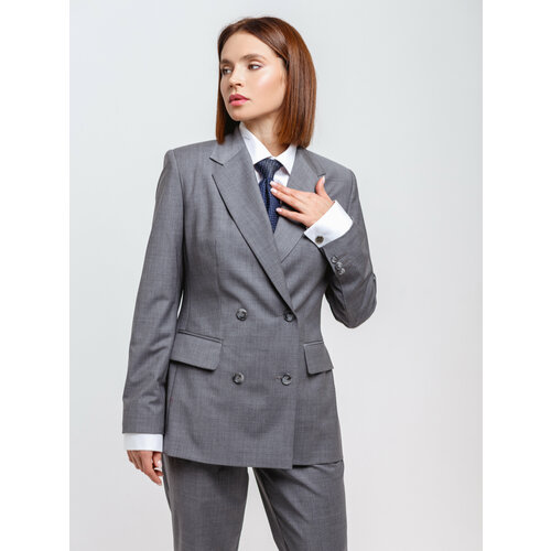 Пиджак LeNeS brand, размер 46, серый