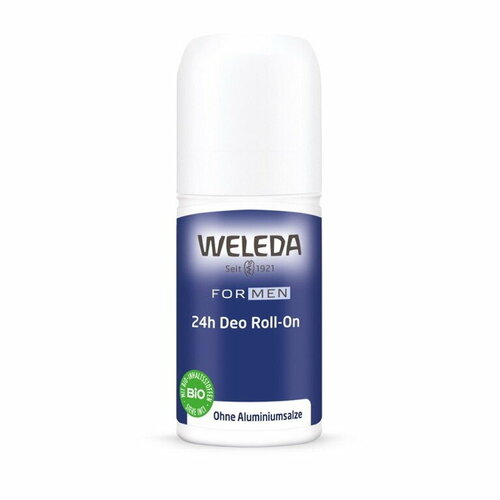 Мужской дезодорант 24 часа Roll-On 50 мл, Weleda (Веледа)