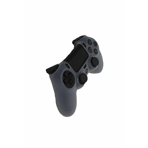 Чехол для джойстика геймпада PS4 Защитный чехол накладка силиконовый для джойстика Sony Playstation 4, для геймпада PS4 белый