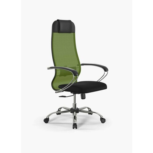 Кресло ErgoLife Sit 10 B1-111K - X2+UMF(X1) /Ub00/Wh00/K1cL(M09. B21. G18. W01) (Зеленое/Черное)