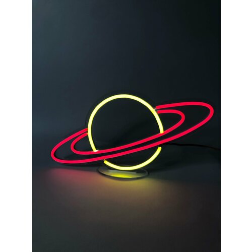 Неоновый светильник "Сатурн"