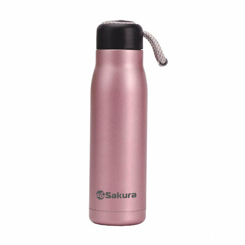 Термобутылка Sakura TM-06-500P 0,5л "Розовый лед"