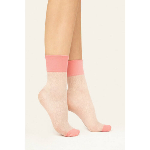 Носки Fiore, 30 den, размер 35/40, розовый